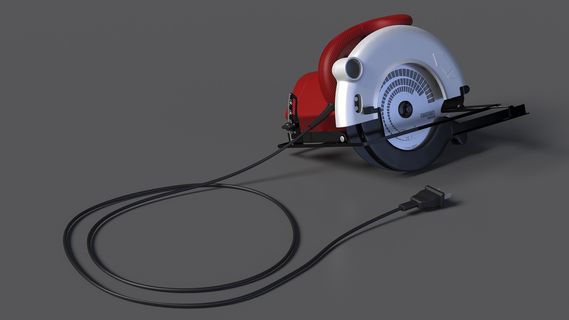 Left Blade Circular Saw 3D Model - TurboSquid 2117710