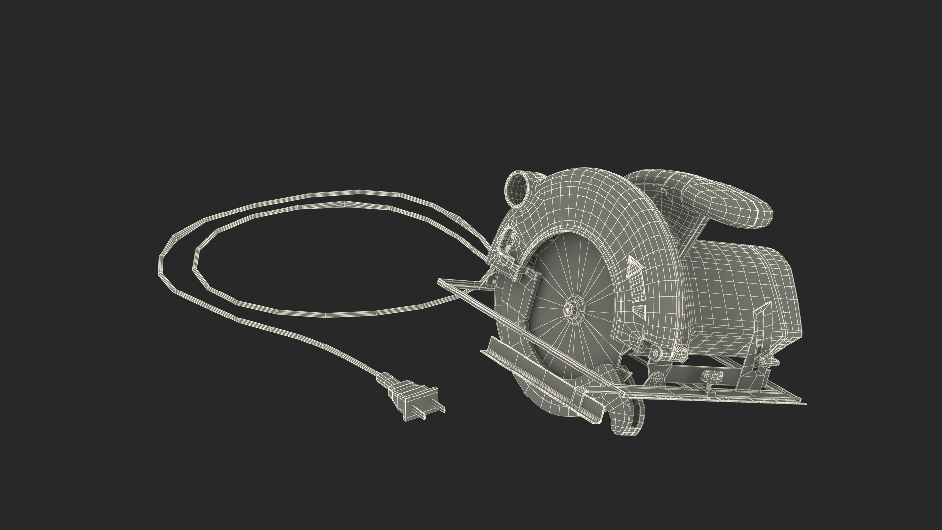Left Blade Circular Saw 3D Model - TurboSquid 2117710