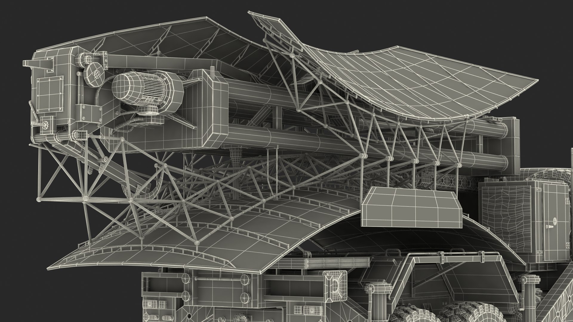 Kasta 2E2 Antenna Truck 3D model - TurboSquid 1779269