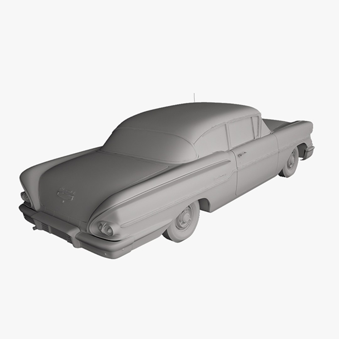 3d Model Chevrolet Delray Sedan