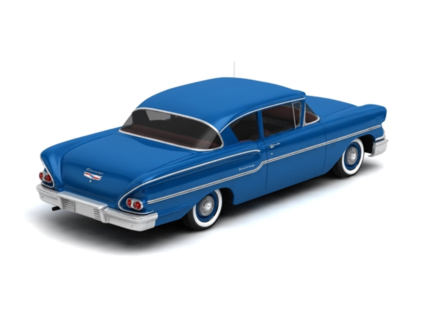 3d Model Chevrolet Delray Sedan