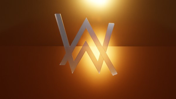 3D Alan Walkar Logo model - TurboSquid 1819906