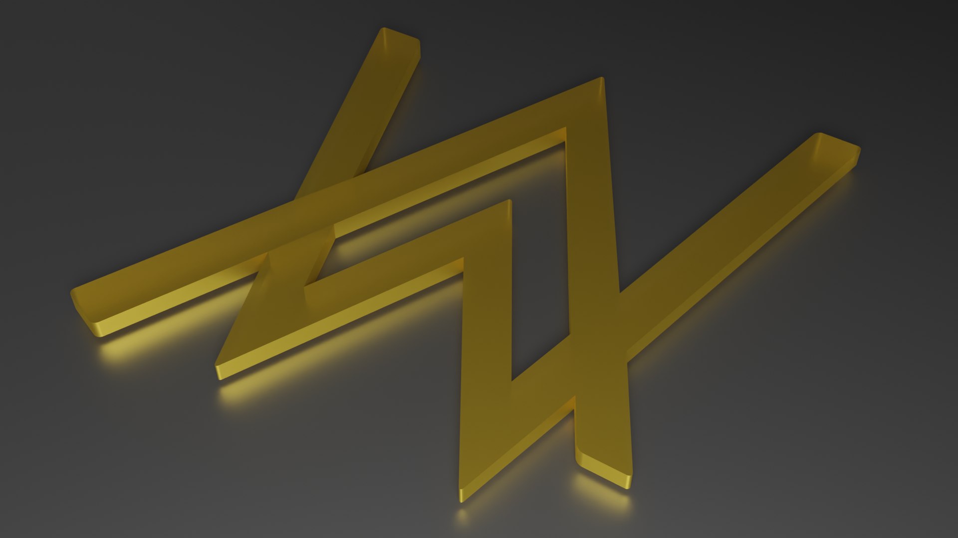 3D Alan Walkar Logo Model - TurboSquid 1819906