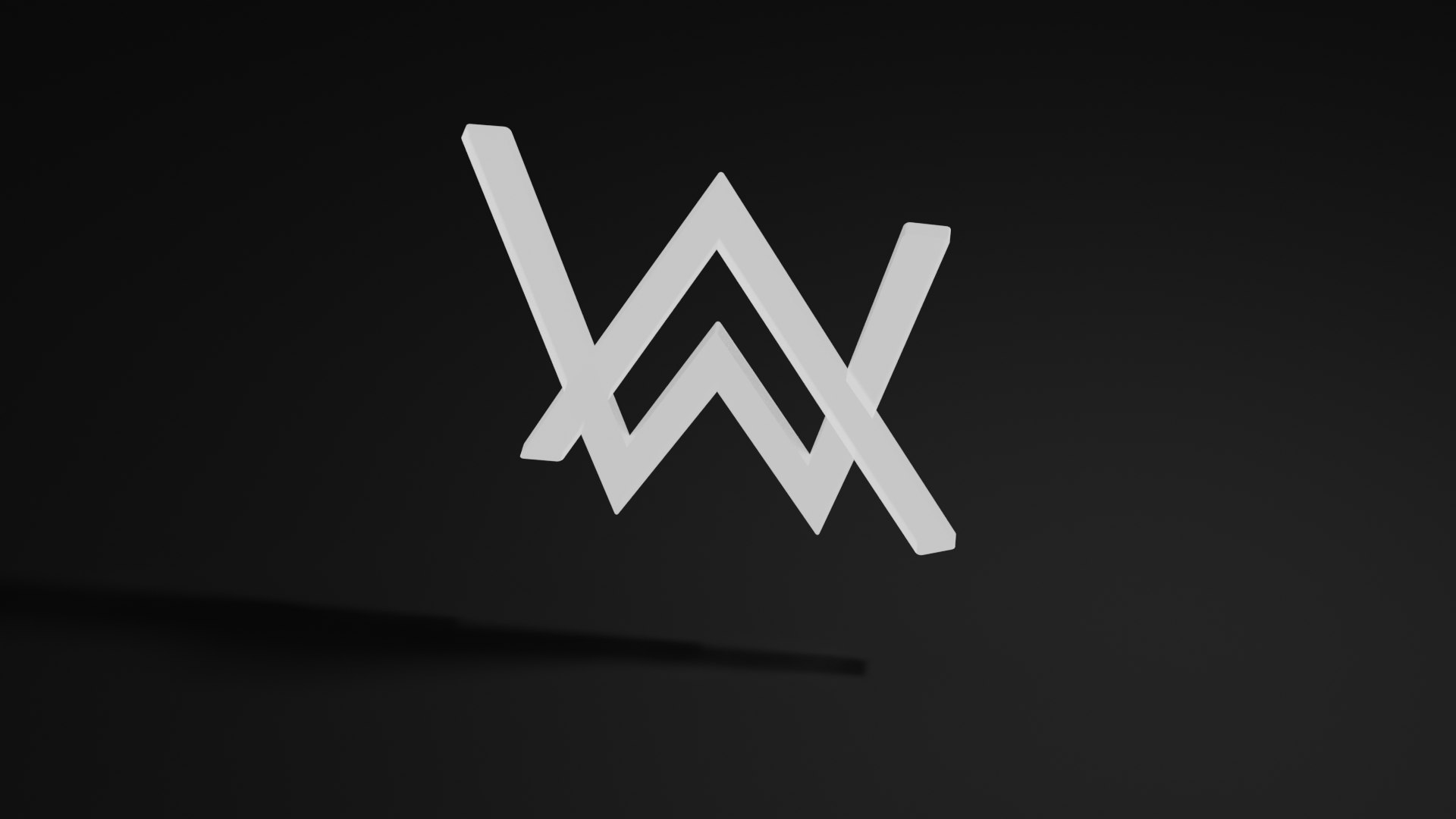 3D Alan Walkar Logo Model - TurboSquid 1819906