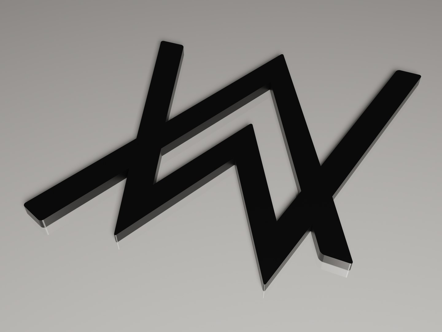 3D Alan Walkar Logo Model - TurboSquid 1819906