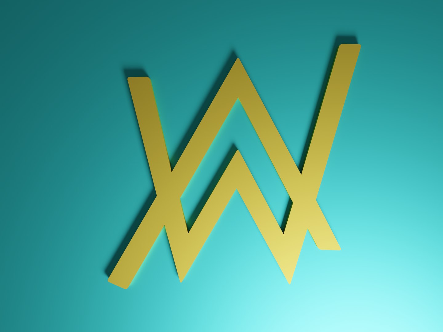 3D Alan Walkar Logo Model - TurboSquid 1819906