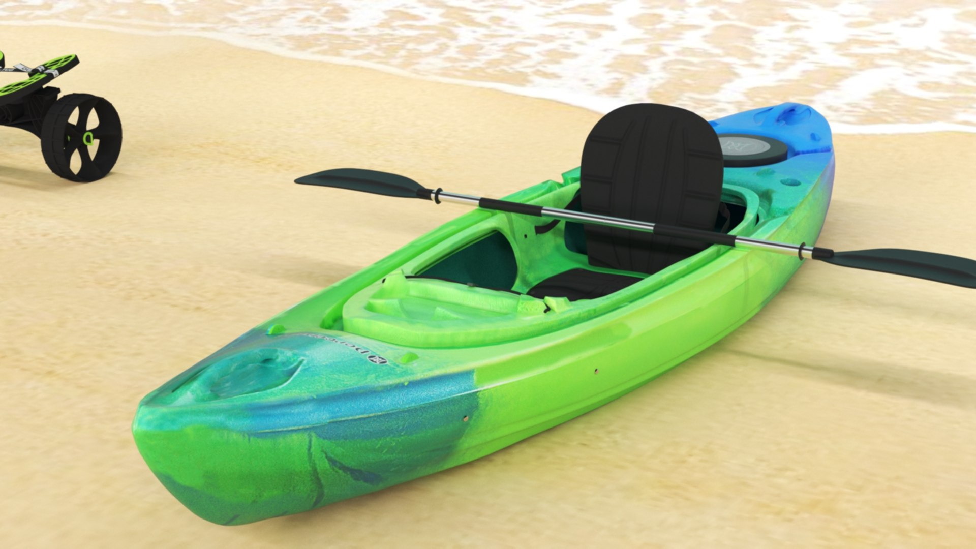 Perception Flash Sit Inside Kayak 3D Model - TurboSquid 2376898