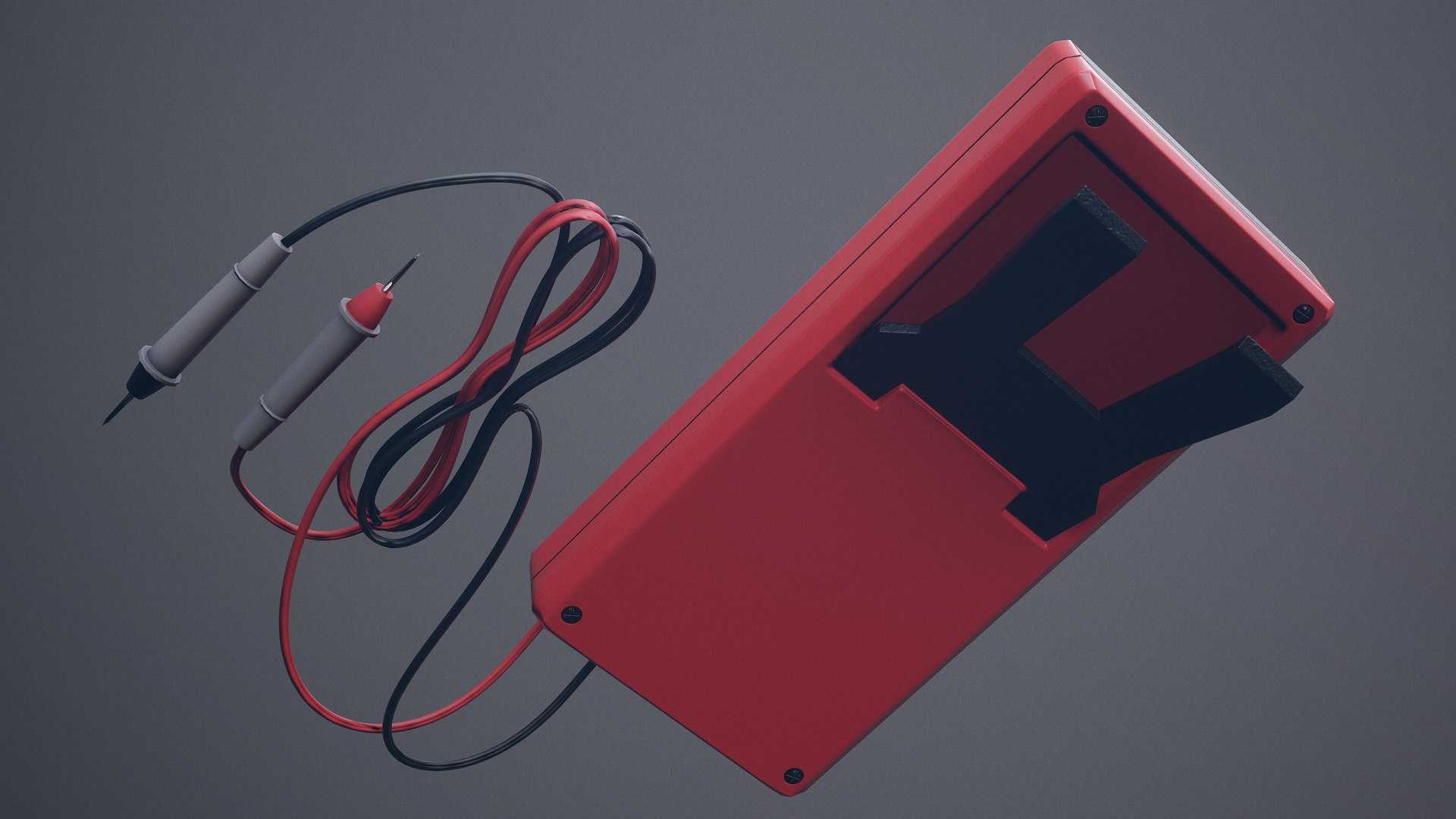 3D Model Red Multimeter - TurboSquid 1663680