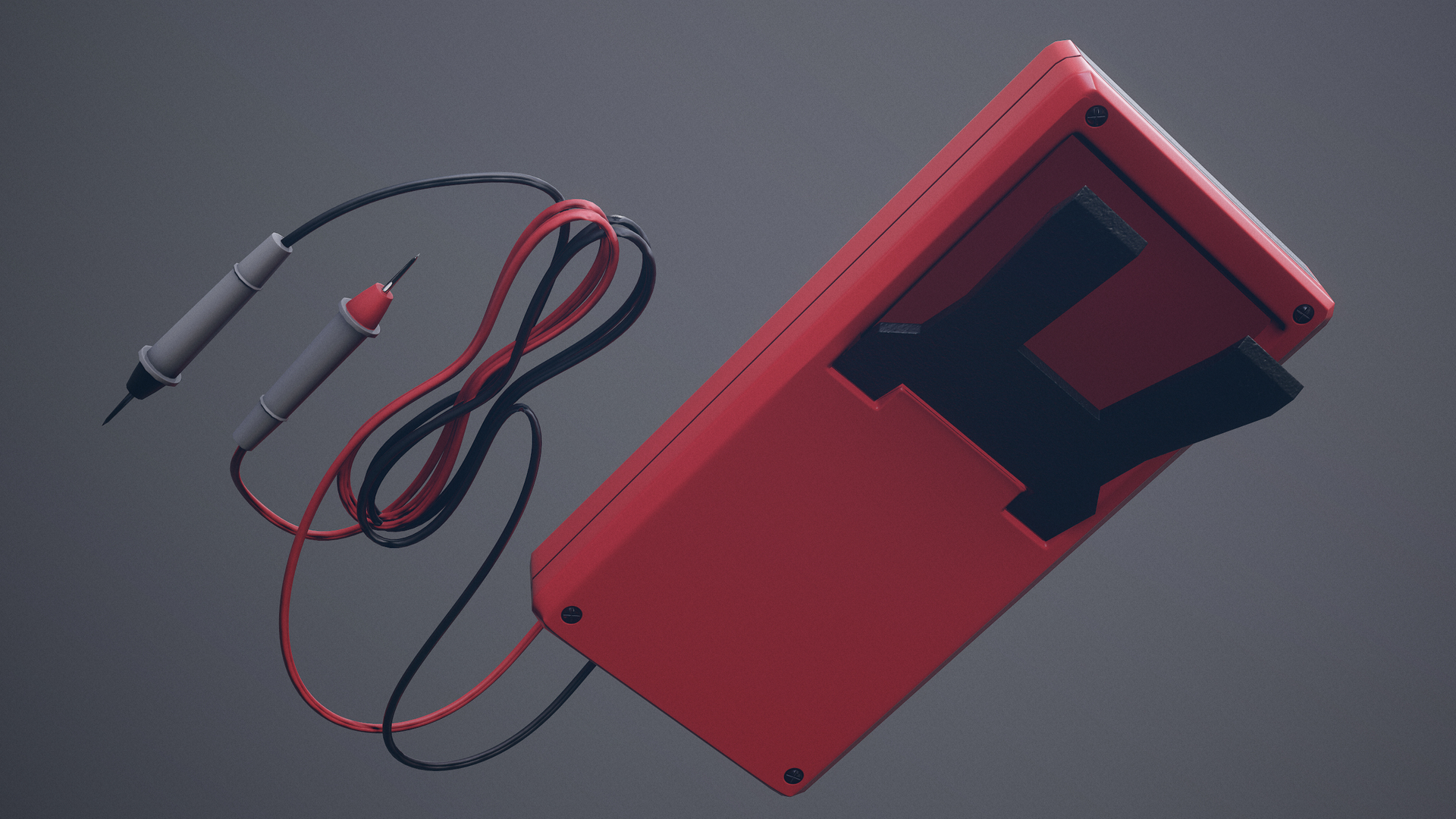 3D model red multimeter - TurboSquid 1663680