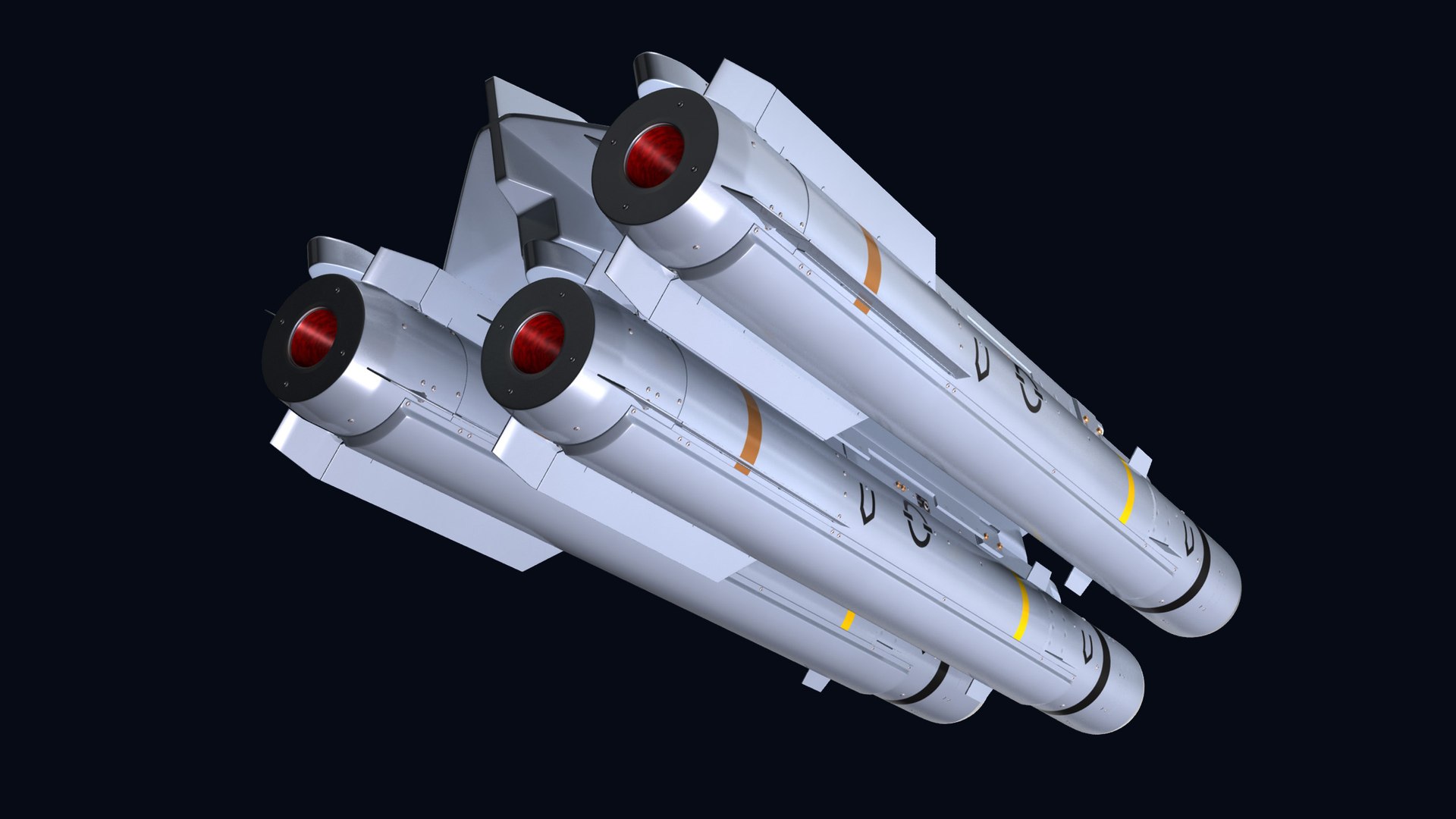 3D Missile Launcher For Brimstone - TurboSquid 2338417