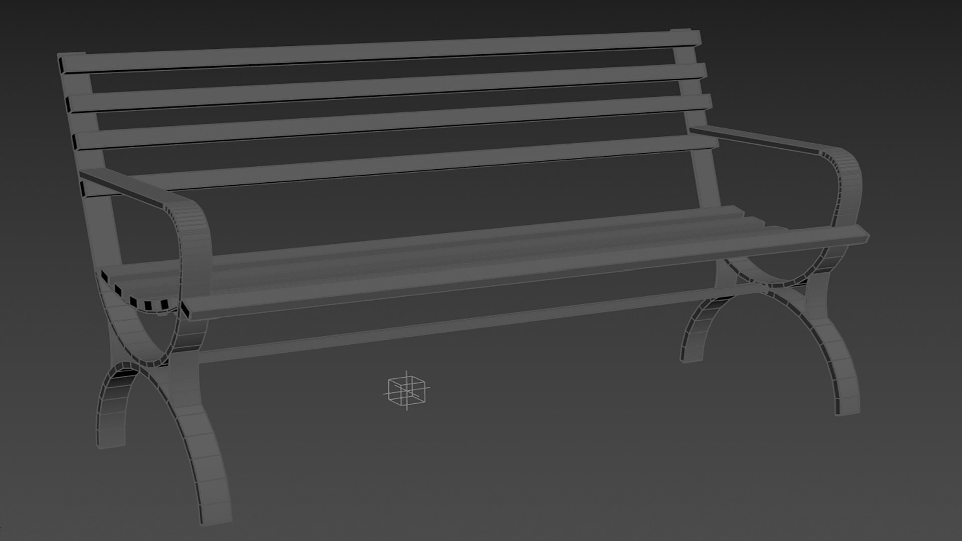 Bench Model - TurboSquid 2199826