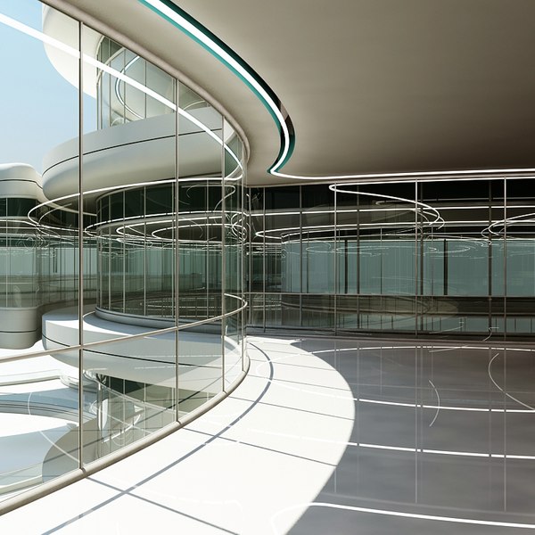 building structure 3d model