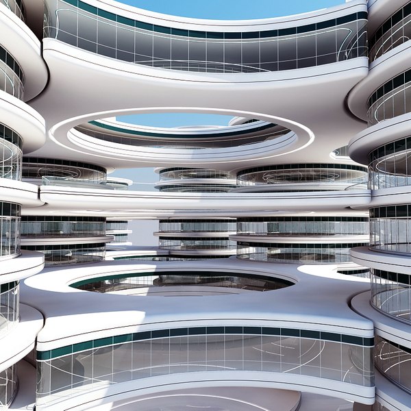 building structure 3d model