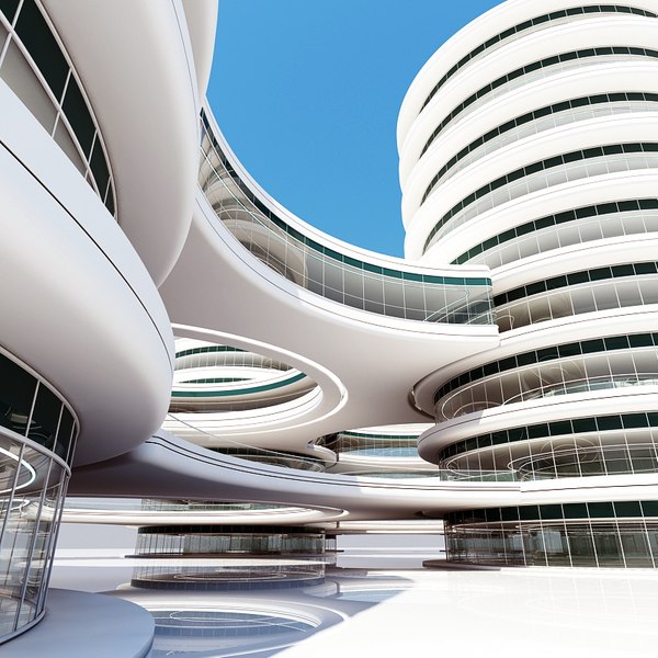 building structure 3d model