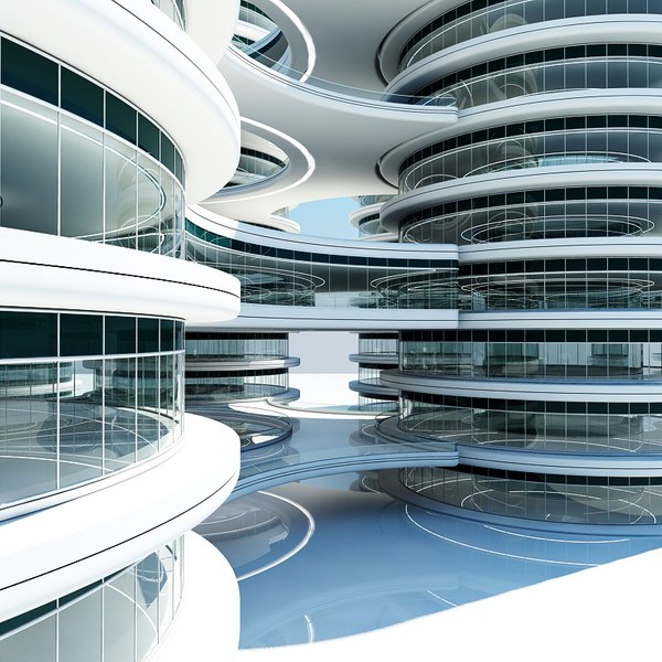 building structure 3d model