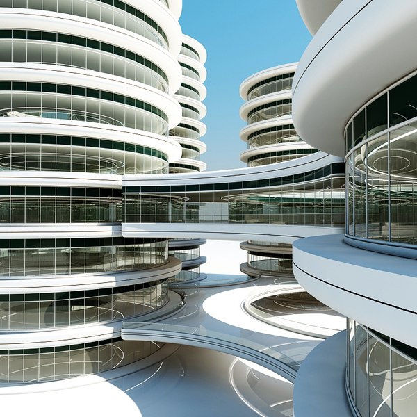 building structure 3d model