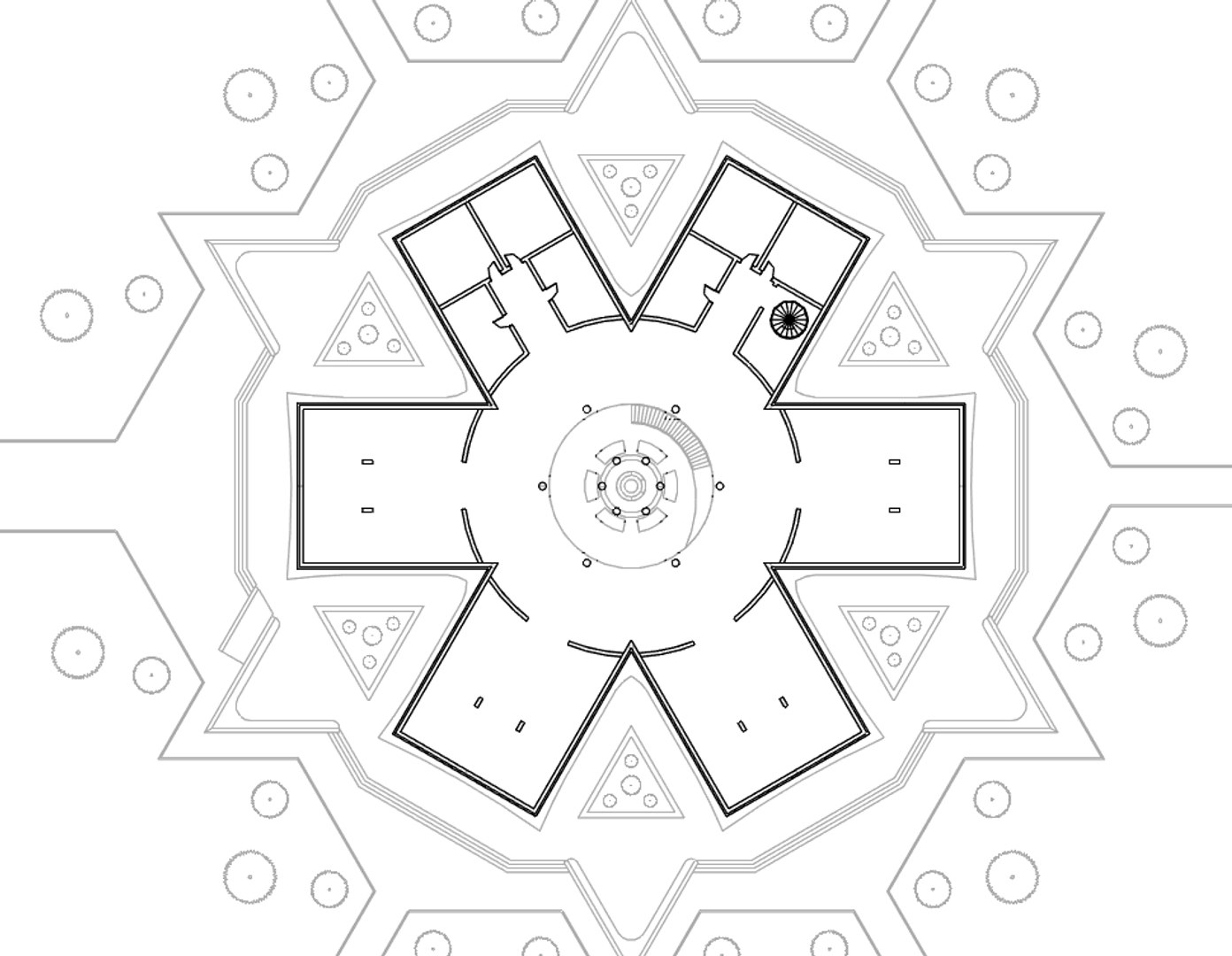 3D Museum Building Structural Interior Model - TurboSquid 1536597