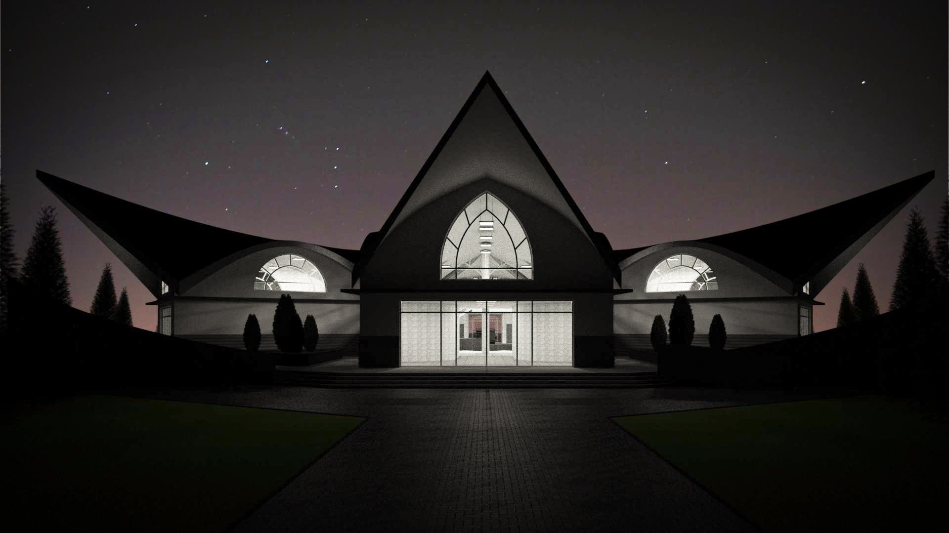 3D Museum Building Structural Interior Model - TurboSquid 1536597