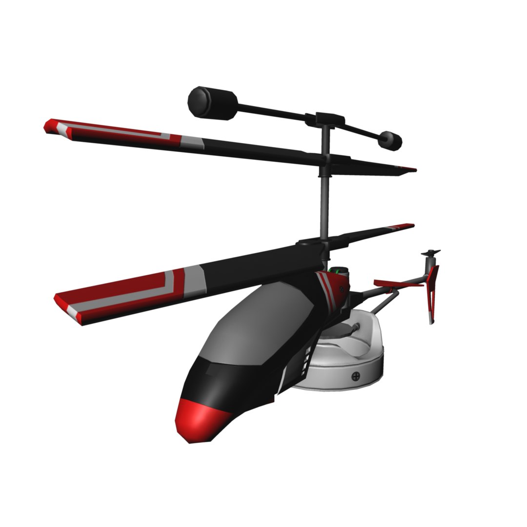 toy helicopter 3d model