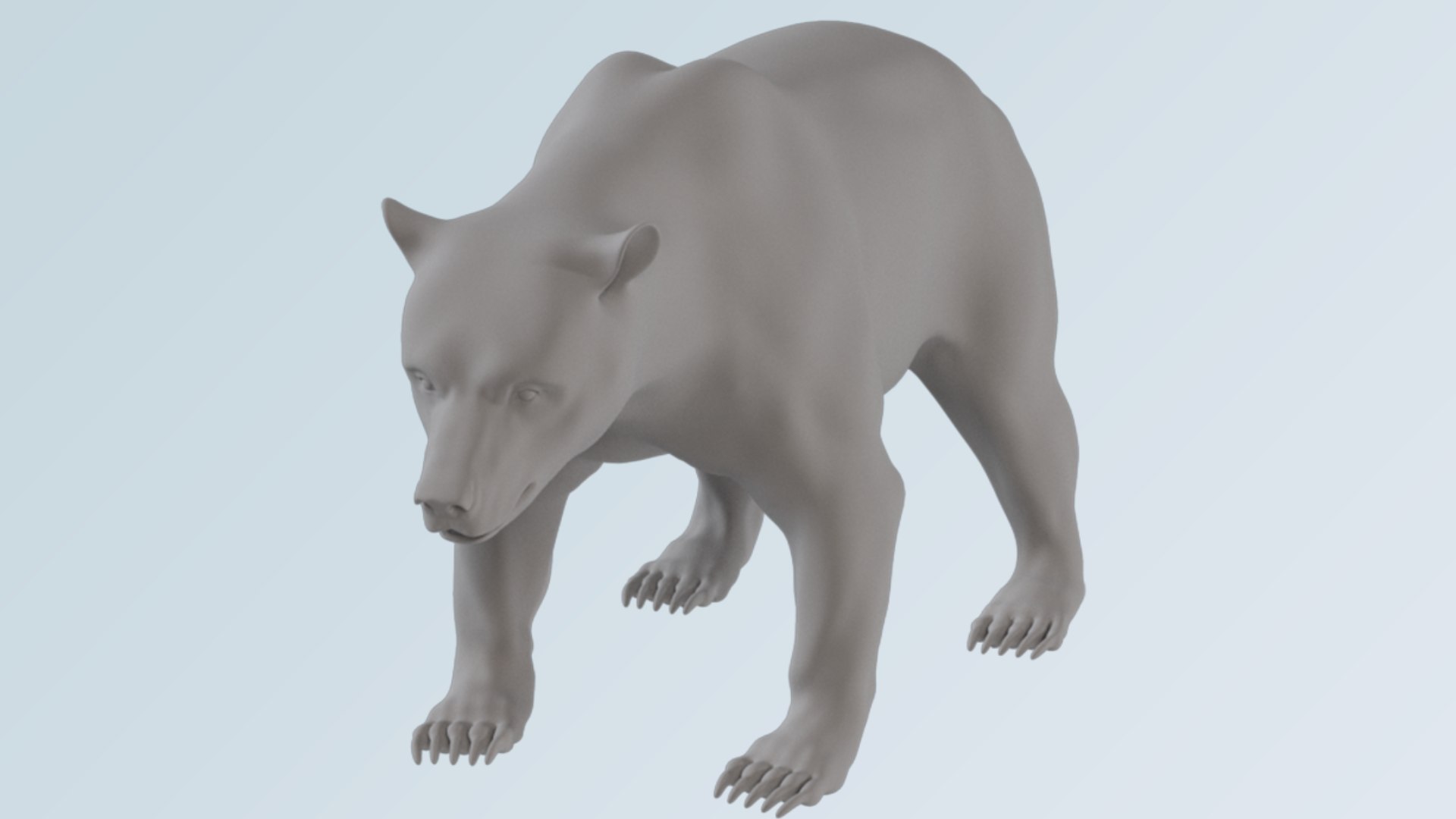 3D Bear - TurboSquid 2238113