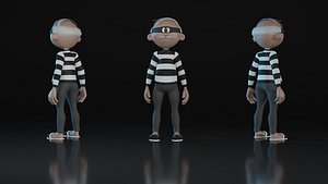 Robber 3D Models for Download | TurboSquid