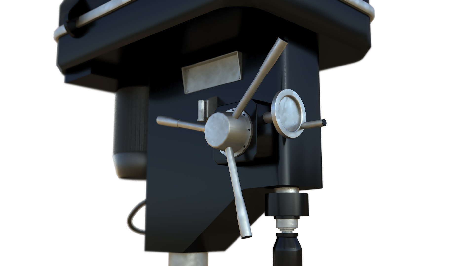 3D Drilling Machine Vertical Model - TurboSquid 2269439