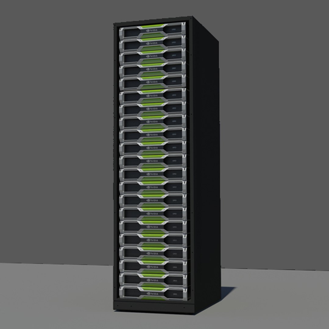 Nvidia Grid K1 Server 3d Model