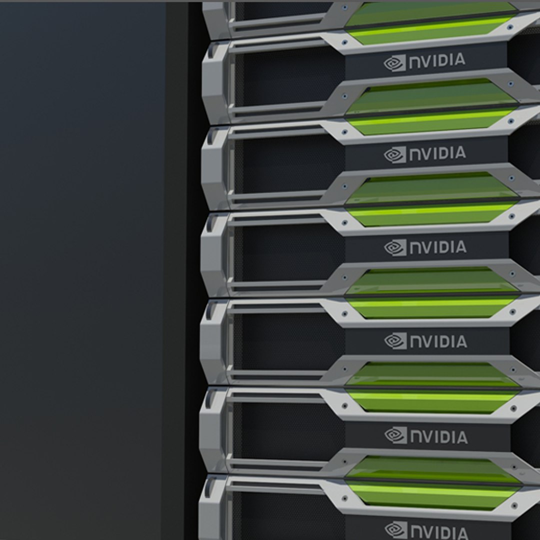 Nvidia Grid K1 Server 3d Model