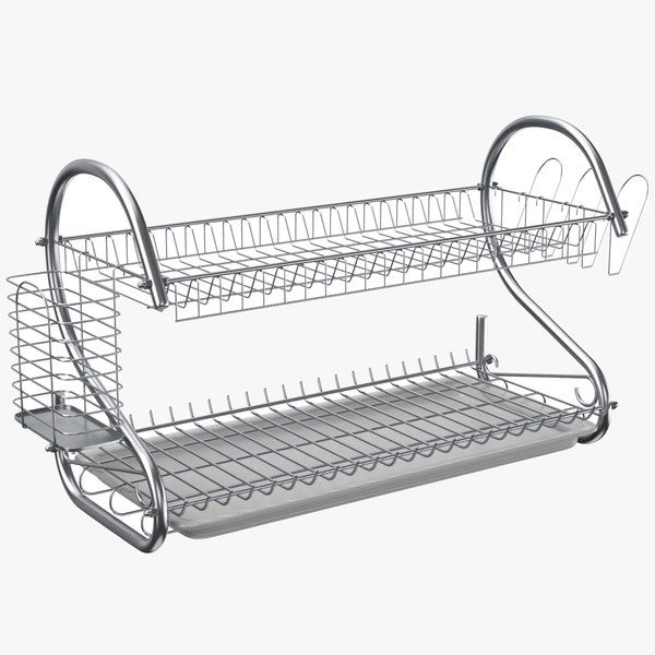 Dish Rack 3D model - TurboSquid 1844220