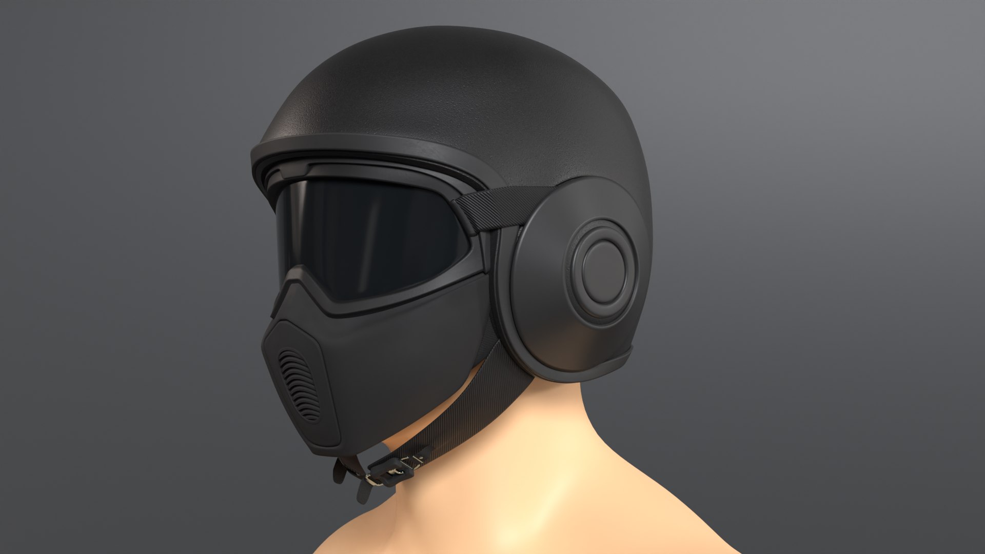 3D Motorcycle Helmet Model - TurboSquid 2017855