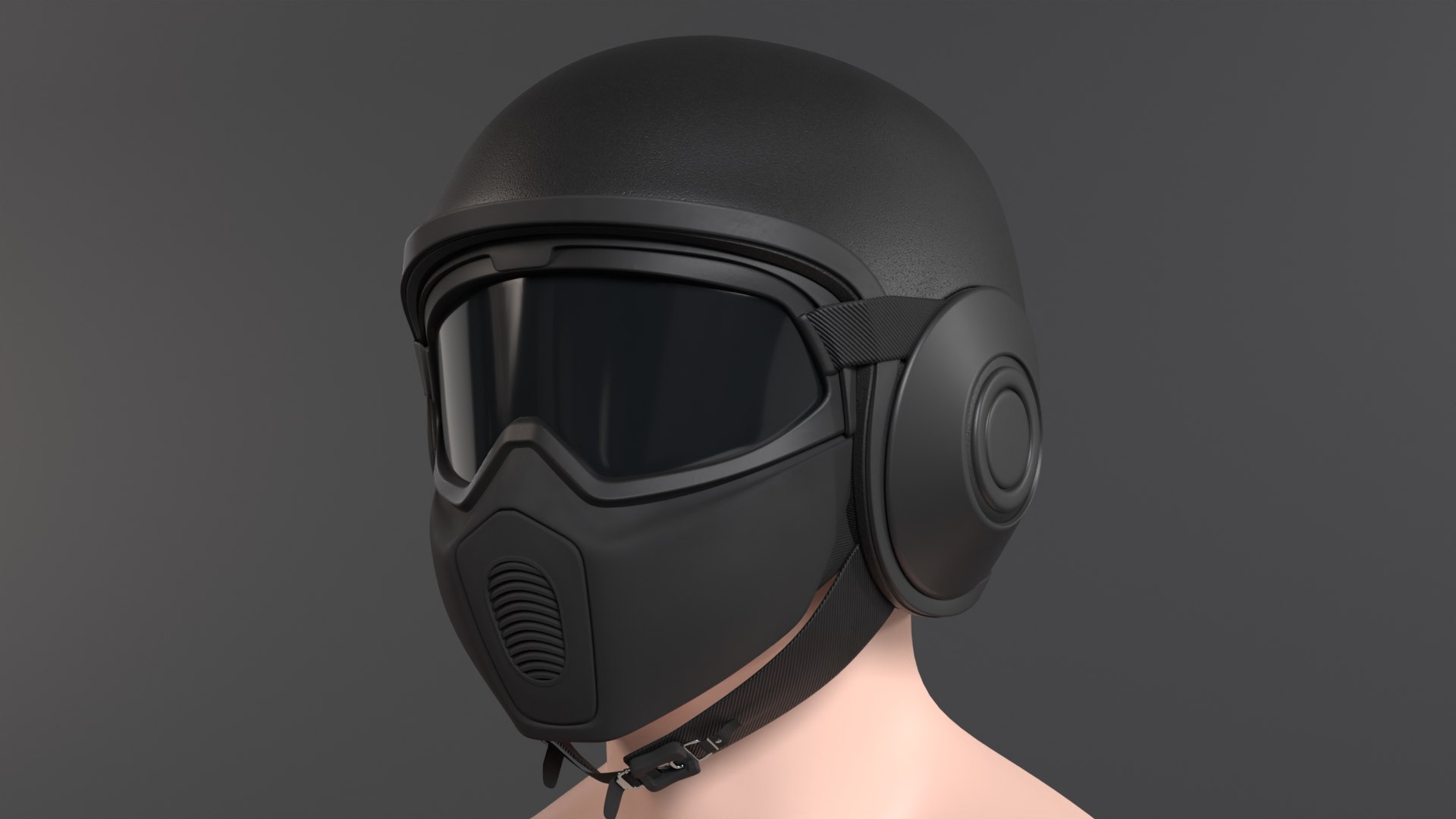 3D Motorcycle Helmet Model - TurboSquid 2017855