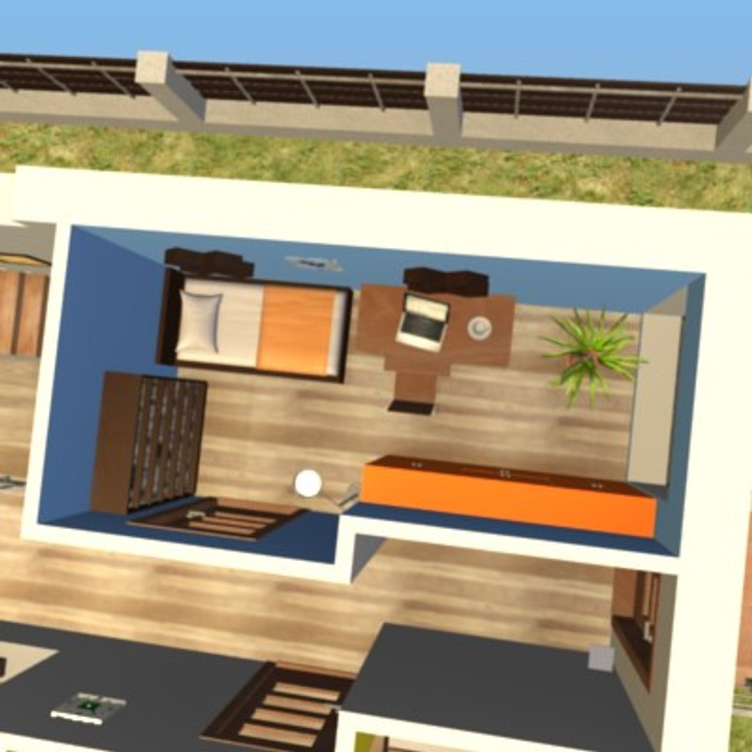 3ds Modern House