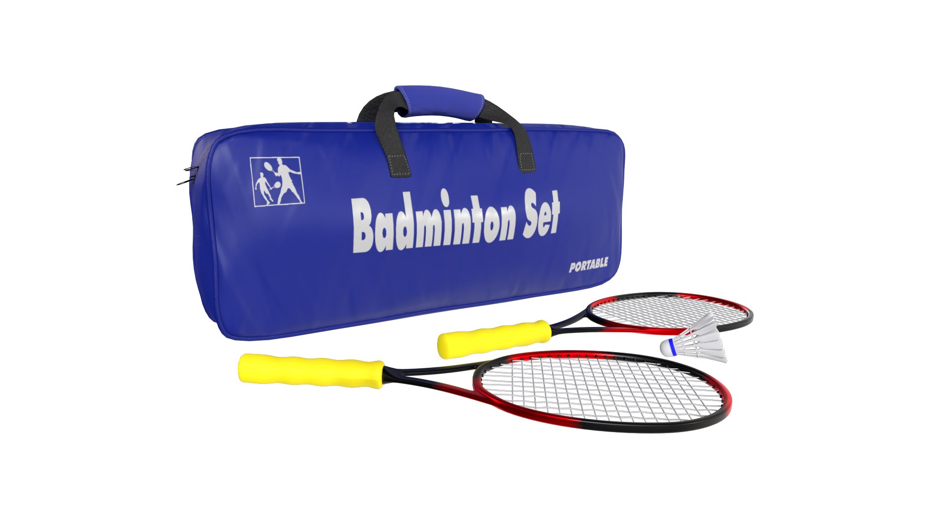 3D Badminton Set - TurboSquid 2423987