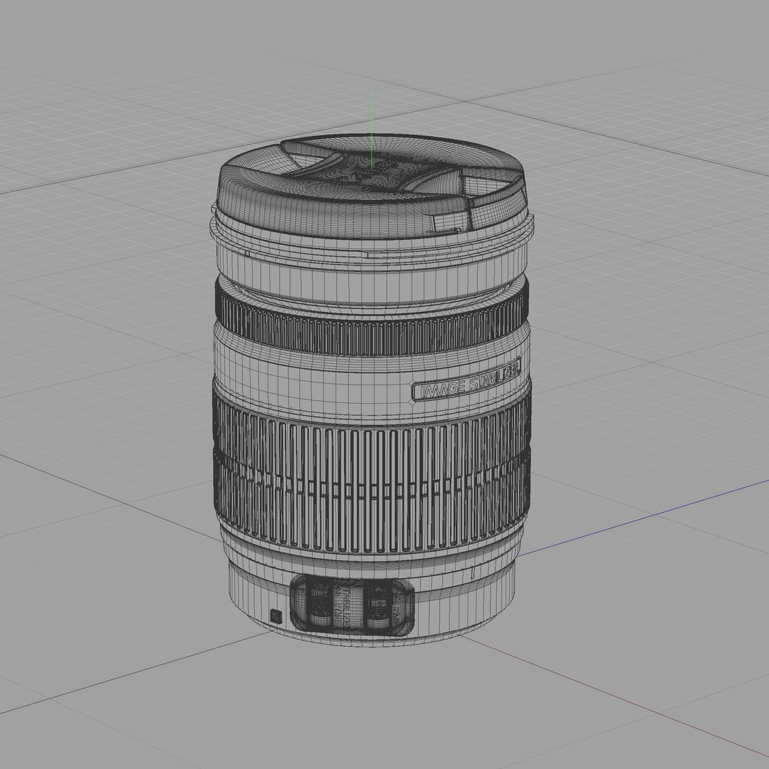 Canon Lens 3D Model - TurboSquid 1456477