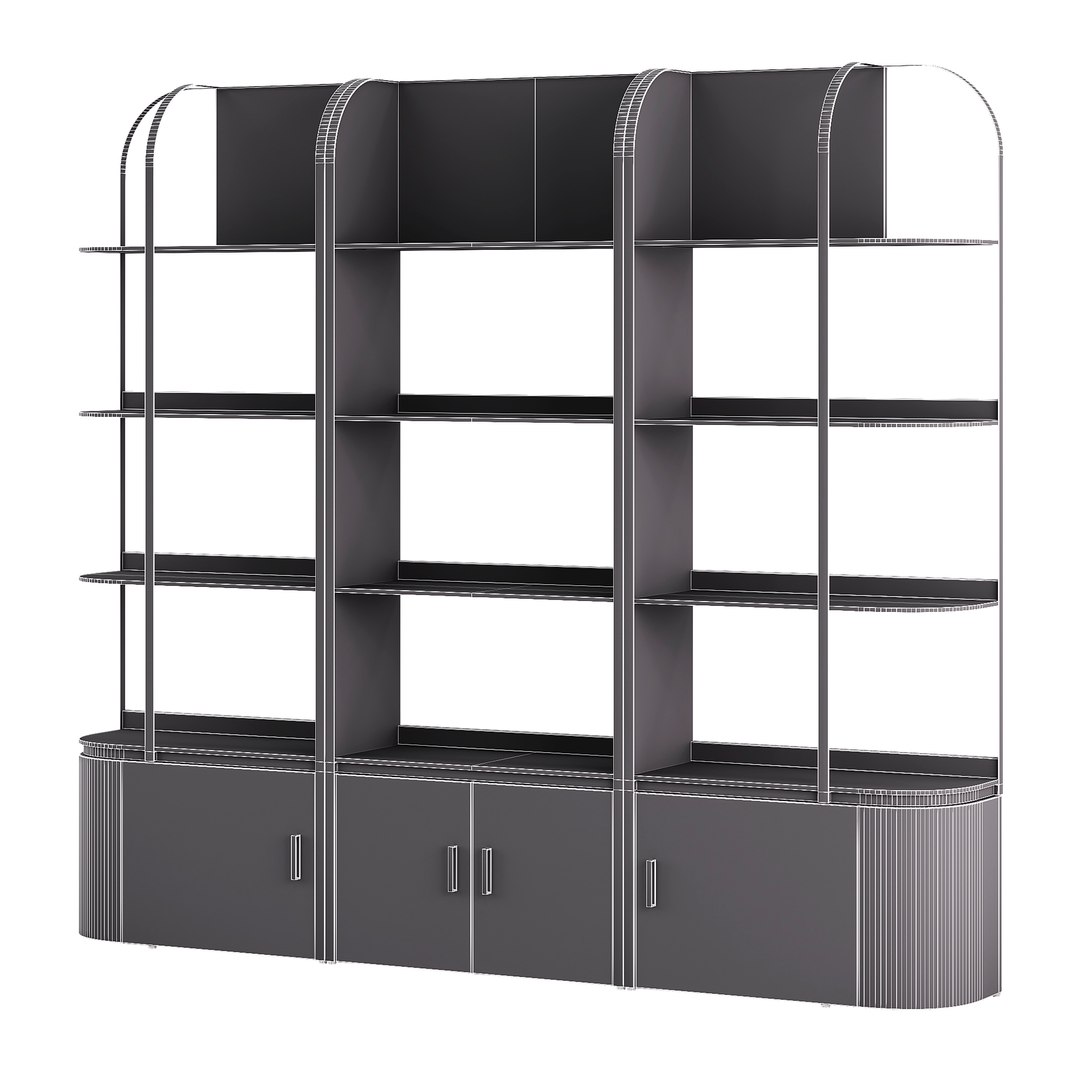 Salon Product Display Shelves Model - TurboSquid 2316853