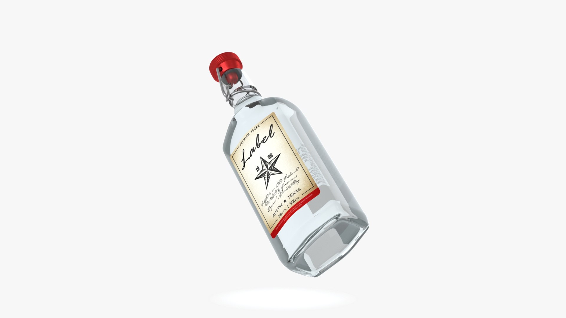 Bottle 50 Cl 3D - TurboSquid 1475713