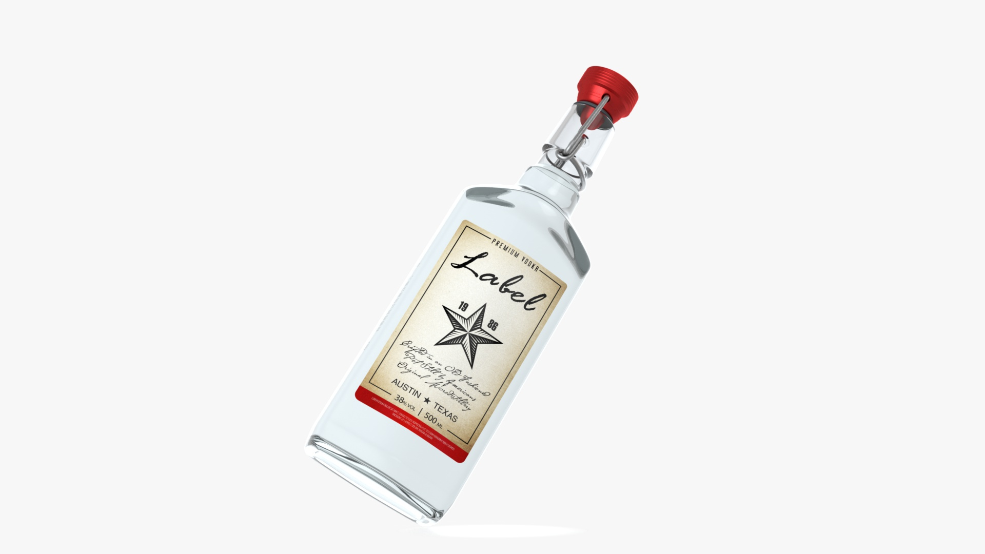 Bottle 50 Cl 3D - TurboSquid 1475713
