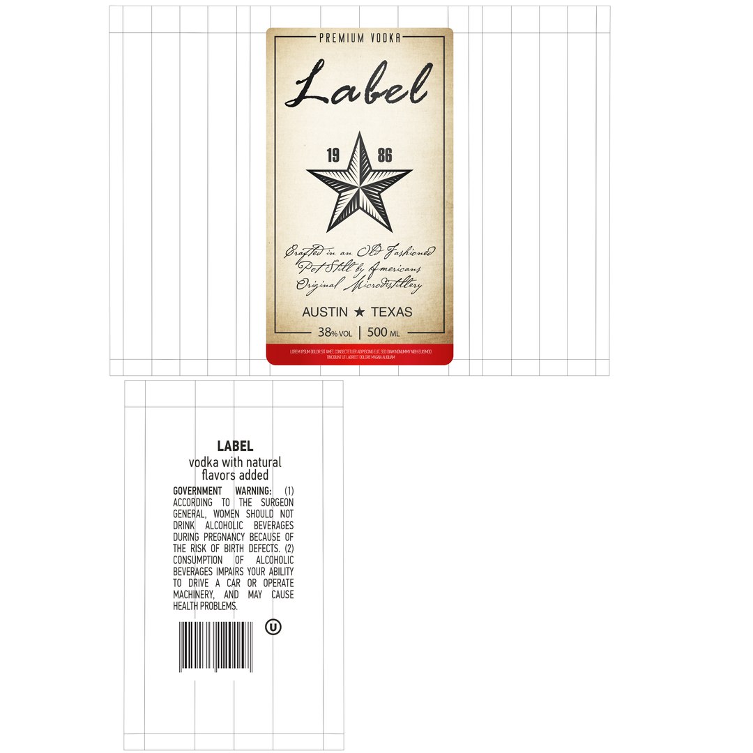 Bottle 50 Cl 3D - TurboSquid 1475713
