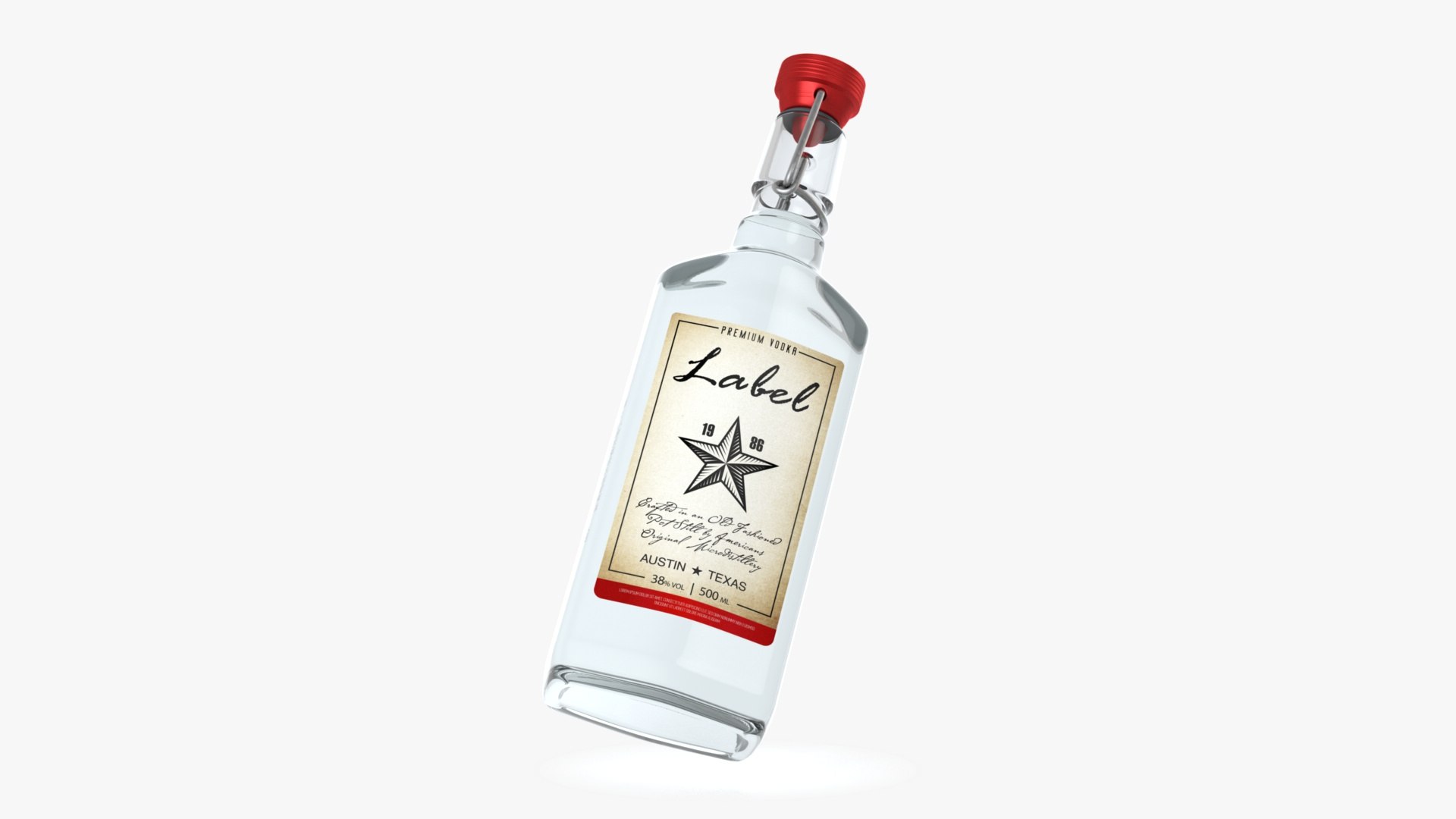 Bottle 50 Cl 3D - TurboSquid 1475713