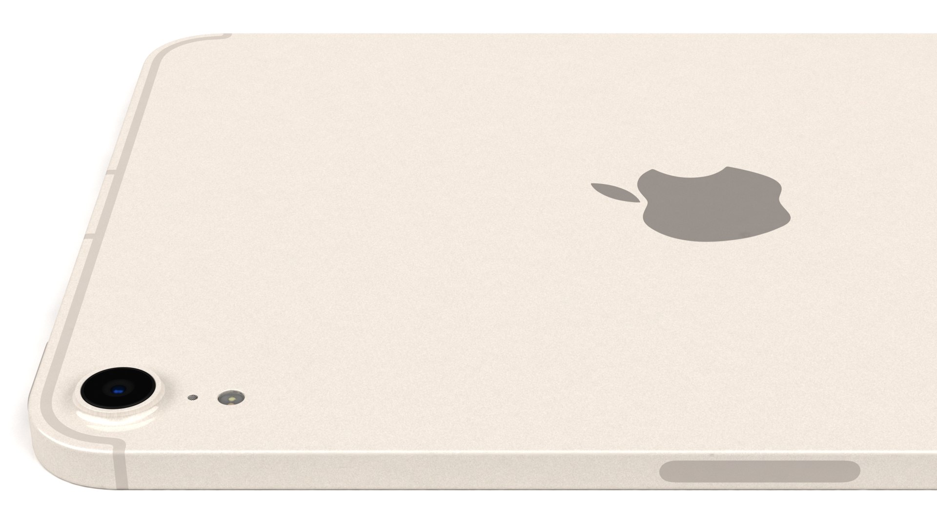 3D Apple IPad Mini 2021 Starlight With Pencil Model - TurboSquid 1803956