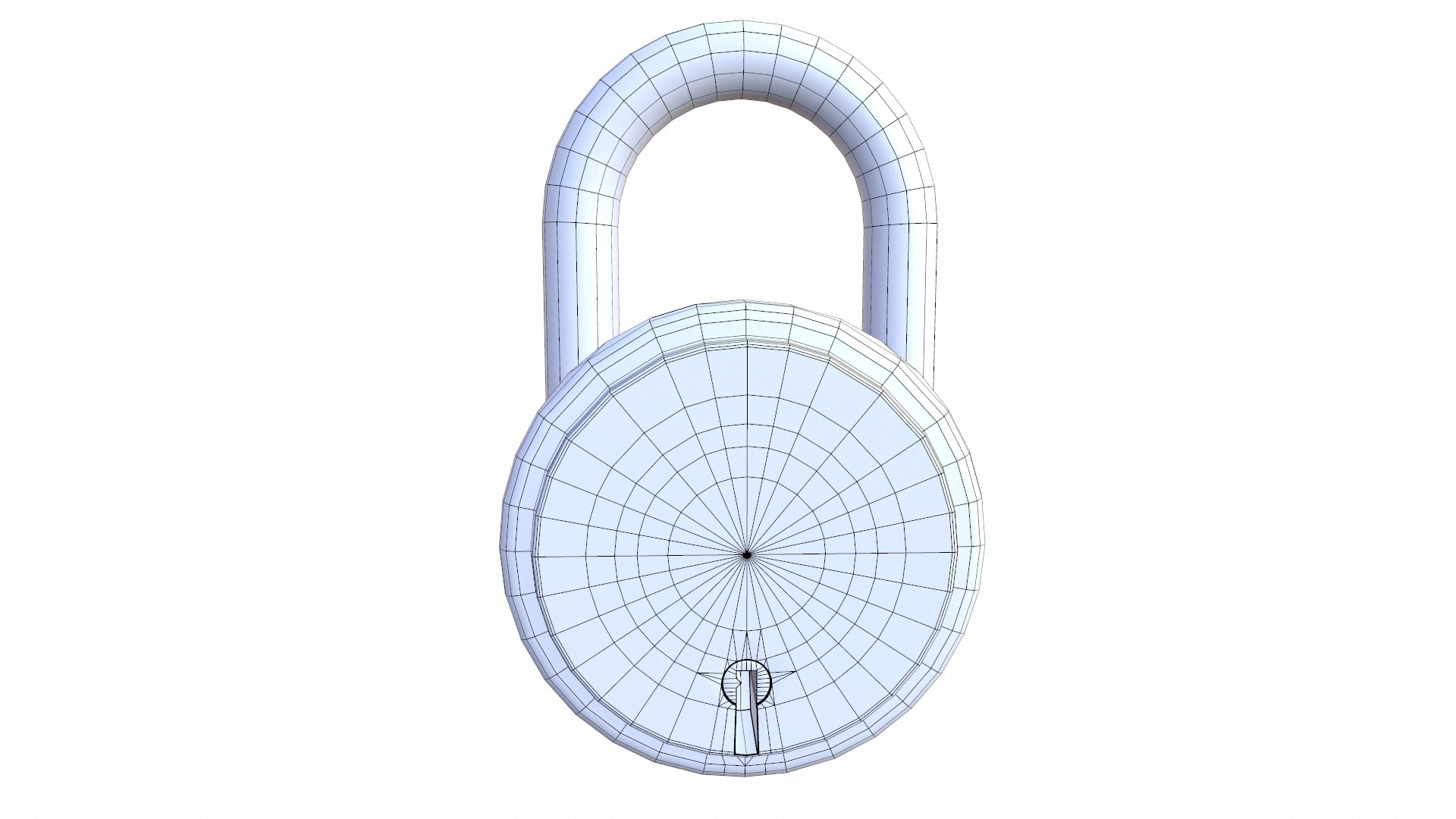 3D Pad Lock - TurboSquid 2307944