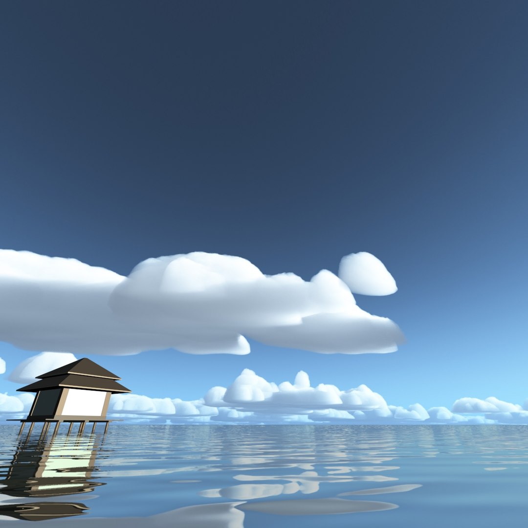 Sky Clouds 3d Model
