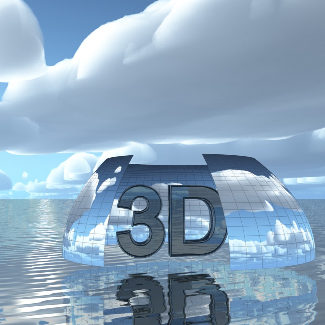 Sky Clouds 3d Model