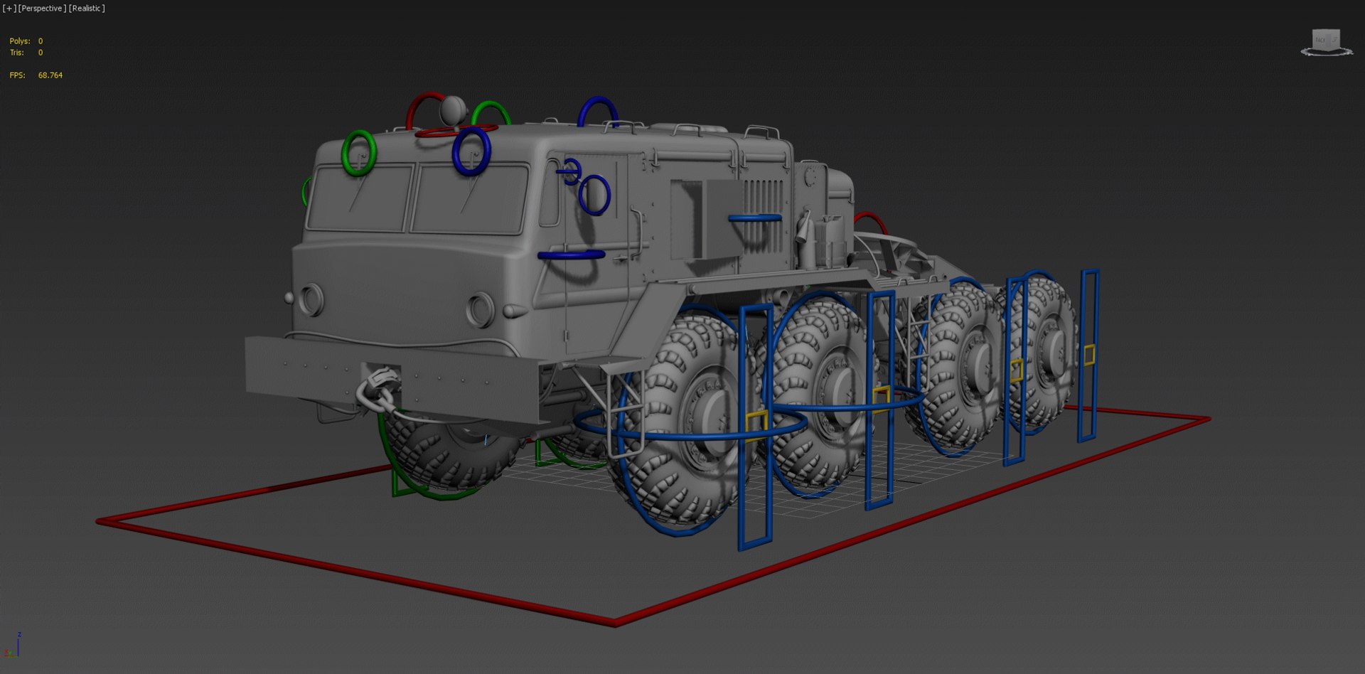 3D model Maz 537 Low - TurboSquid 2015996