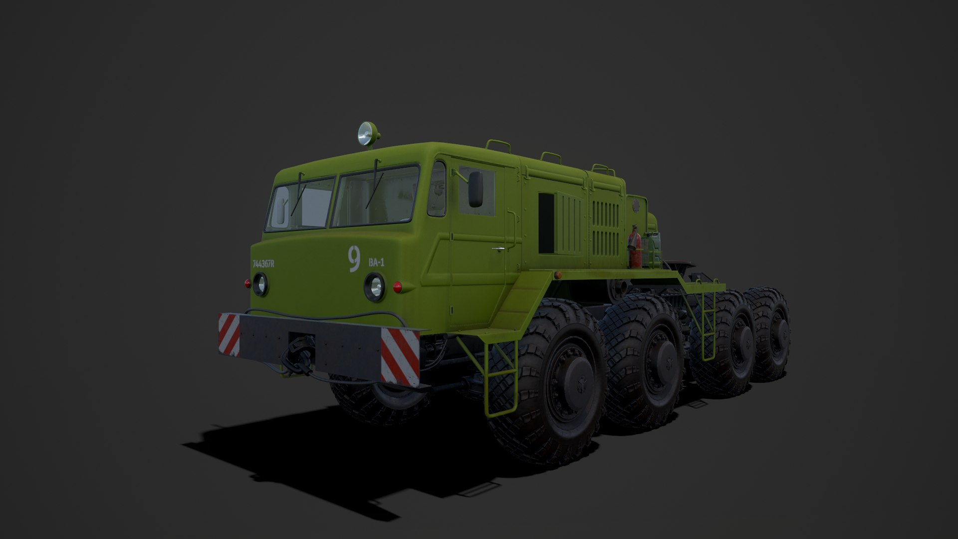 3D model Maz 537 Low - TurboSquid 2015996