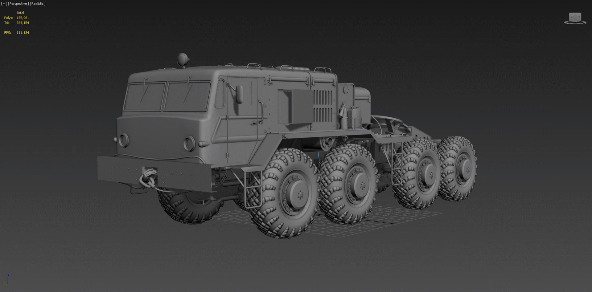 3D model Maz 537 Low - TurboSquid 2015996