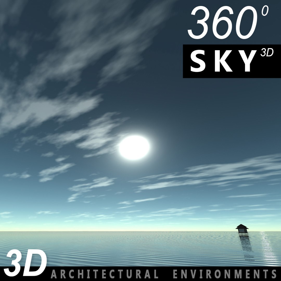 3d max sky clouds