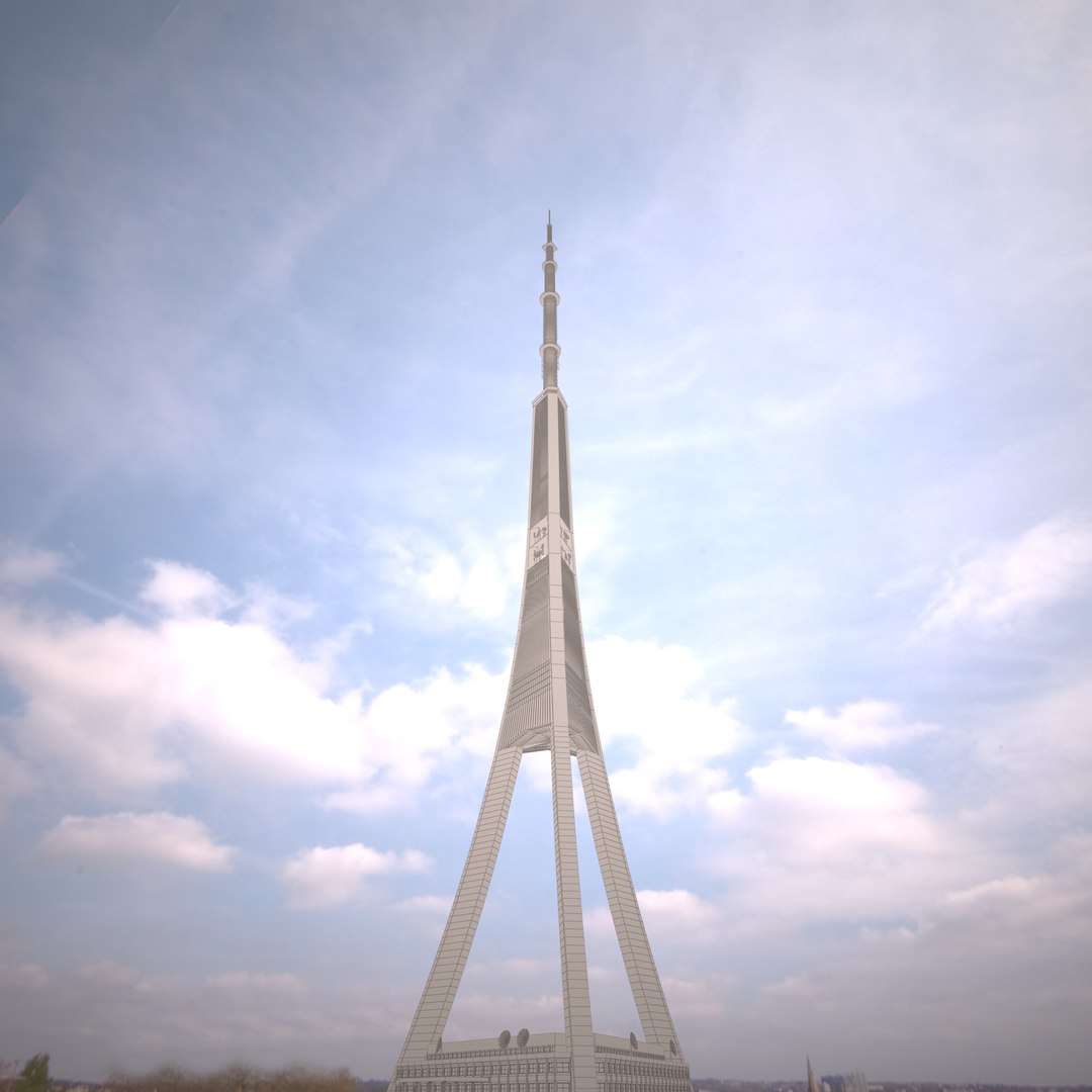 Riga Tv Tower Model - TurboSquid 1322501