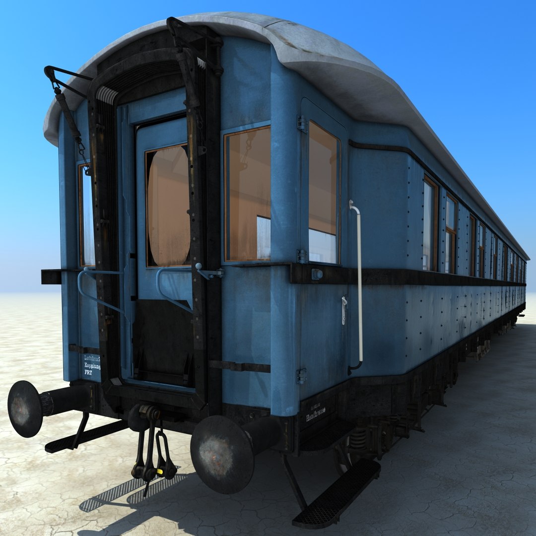 old passenger train 3 max