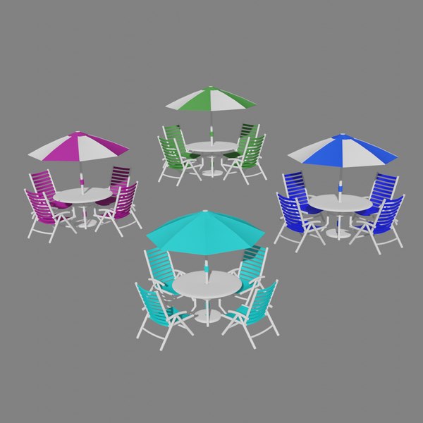 Patio Umbrella Blender Models for Download | TurboSquid